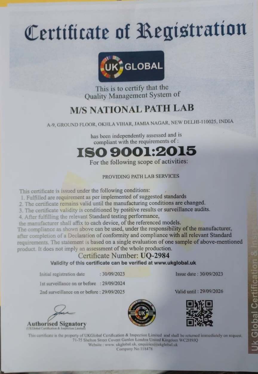 About Us - National Pathlab / npllab